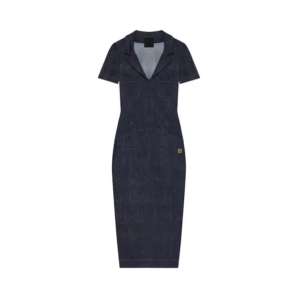 Givenchy Denim Midi Dress
