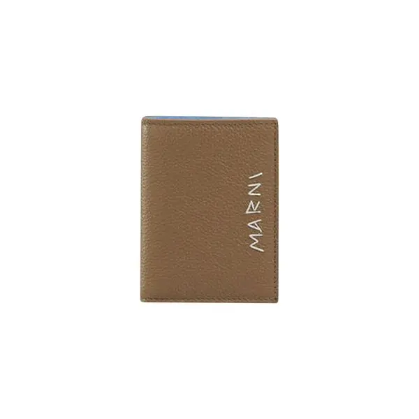 Marni Bifold Wallet 'creta - Tan