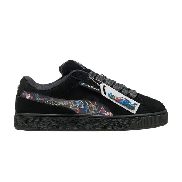 PUMA Bmw M Motorsport X Suede Xl 'sticker Bomb' Sneakers - Black