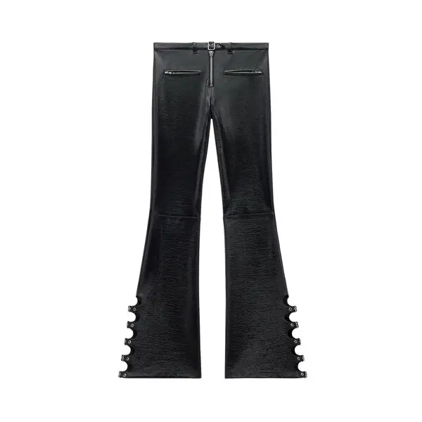 COURREGES Multi-buckle Bootcut Trousers