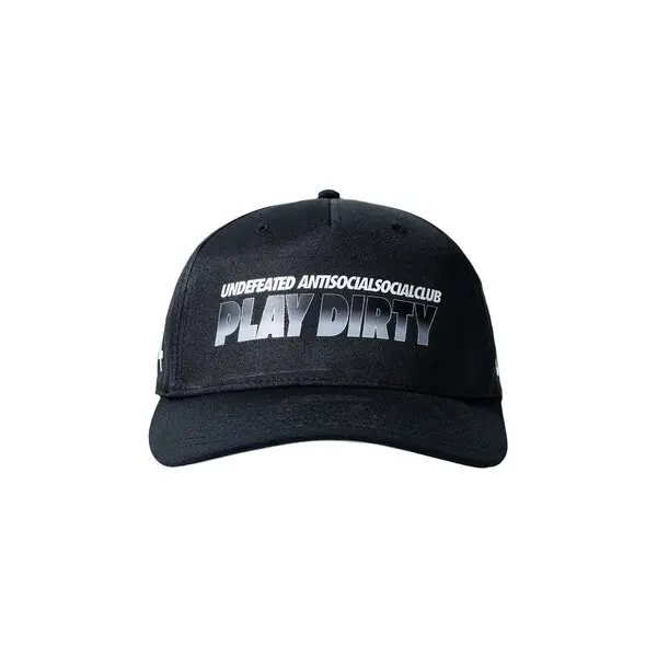 ANTI SOCIAL SOCIAL CLUB X Undefeated Play Social Cap - Black
