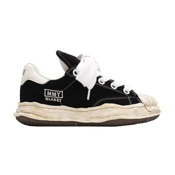 Mihara Yasuhiro Blakey Puffer Og Sole Canvas Low Sneakers - Black