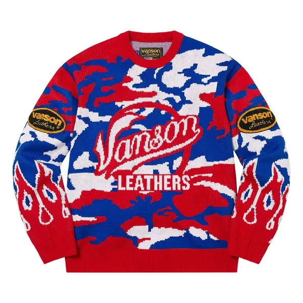 Supreme X Vanson Leathers Sweater