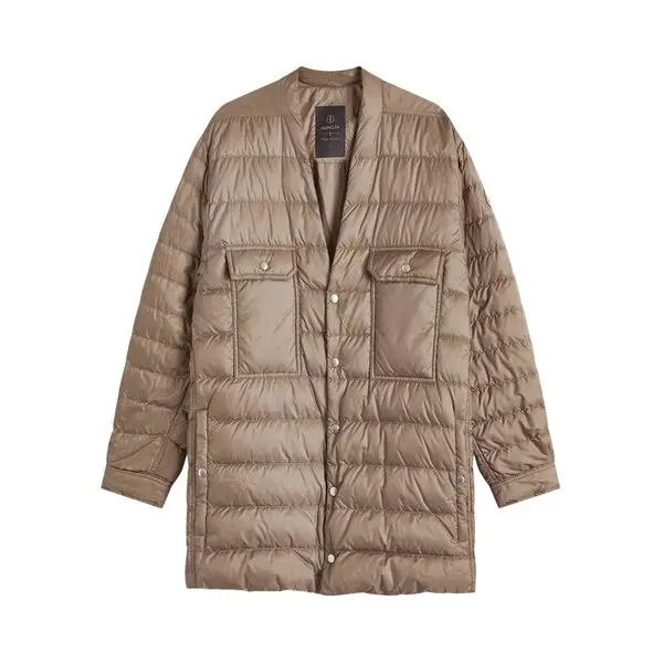 Moncler Woven Outershirt - Tan