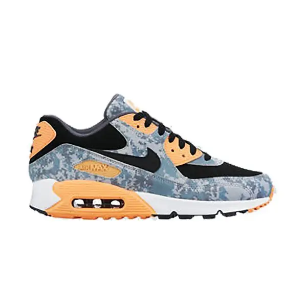 Nike Air Max 90 Premium Digi Camo Sneakers - Blue