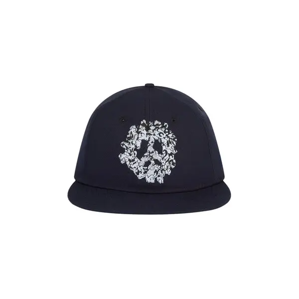 DENIM TEARS Peace Wreath Snapback Cap - Blue