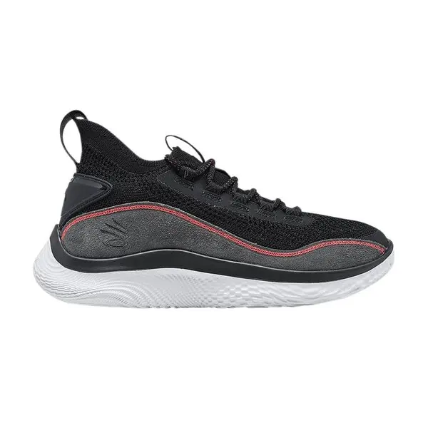 CURRY BRAND Curry Flow 8 Suede Gs - Black