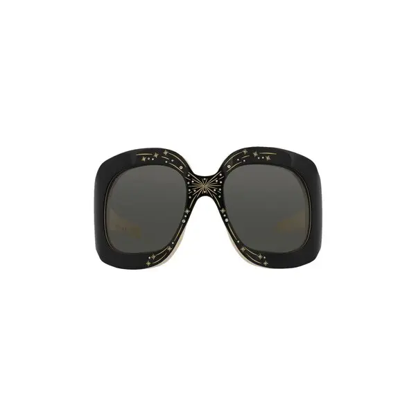 Gucci Wrap Around Sunglasses - Black
