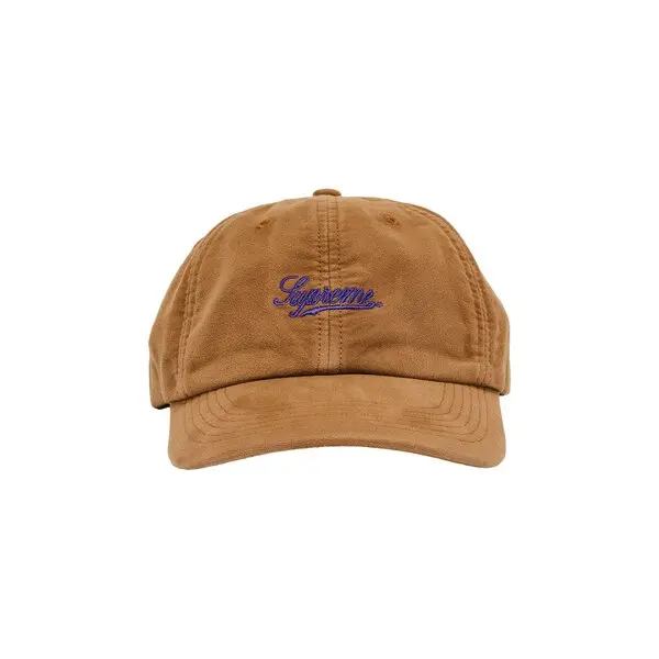 Supreme Lightweight Moleskin 6-panel Cap - Brown
