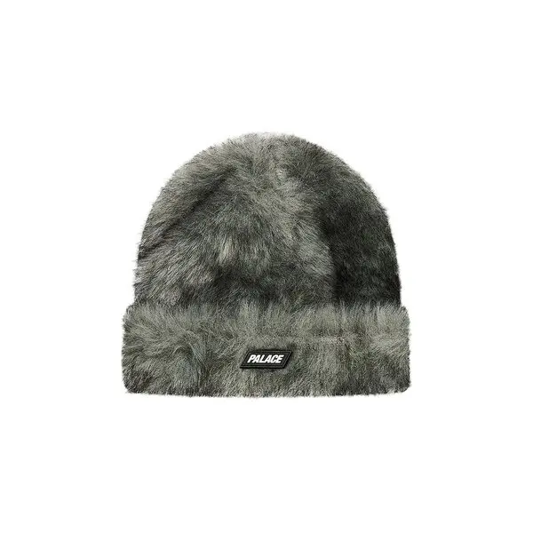 PALACE Teddy Beanie - Grey