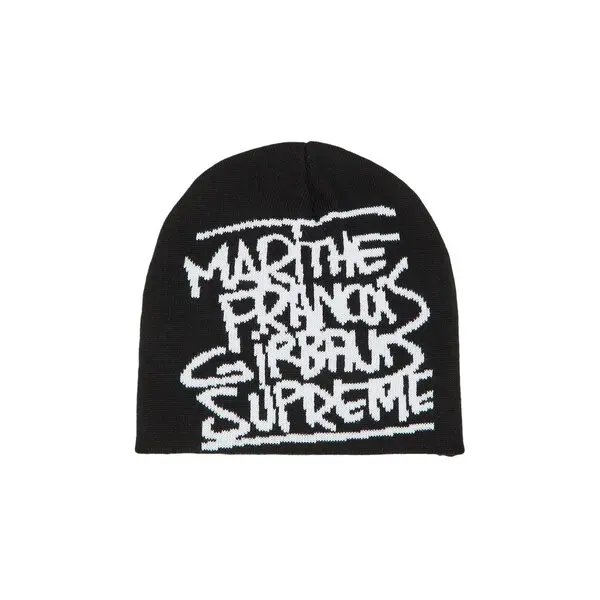 Supreme X Martithé + François Girbaud Beanie - Black