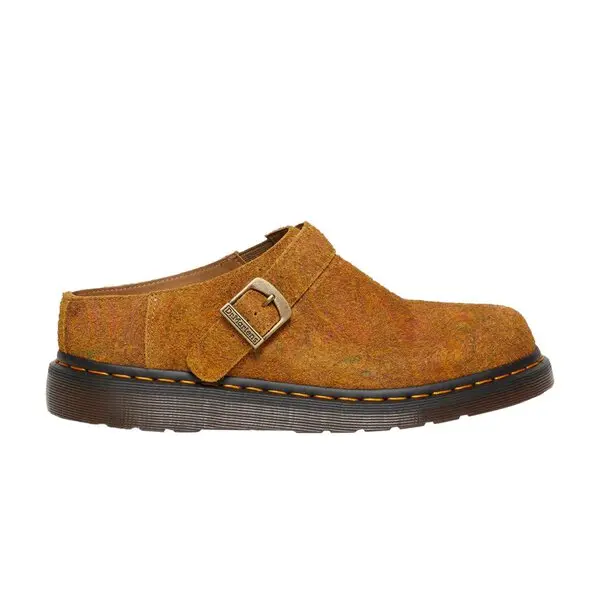 Dr. Martens Isham Marbled Suede Slingback Mules