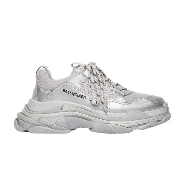 Balenciaga Triple S Sneaker - Silver