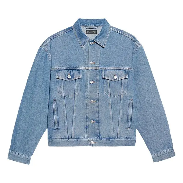 Balenciaga Languages Denim Jacket
