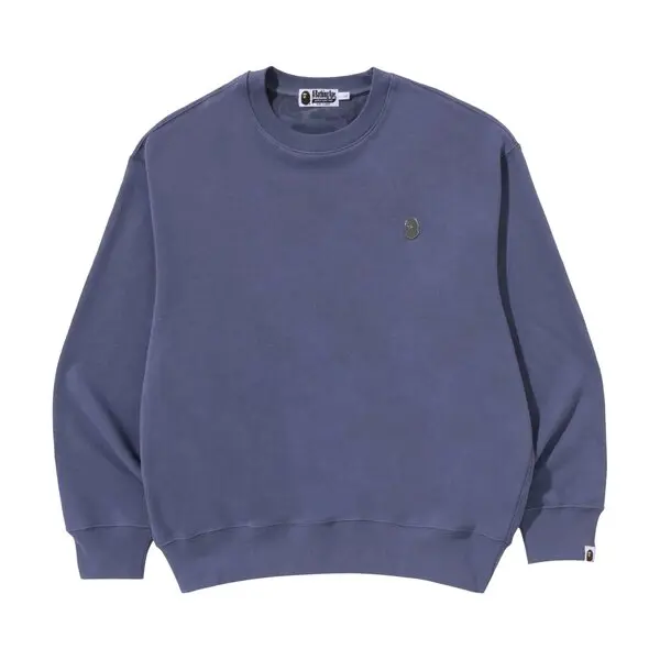 A BATHING APE Relaxed Fit Crewneck Sweatshirt - Black