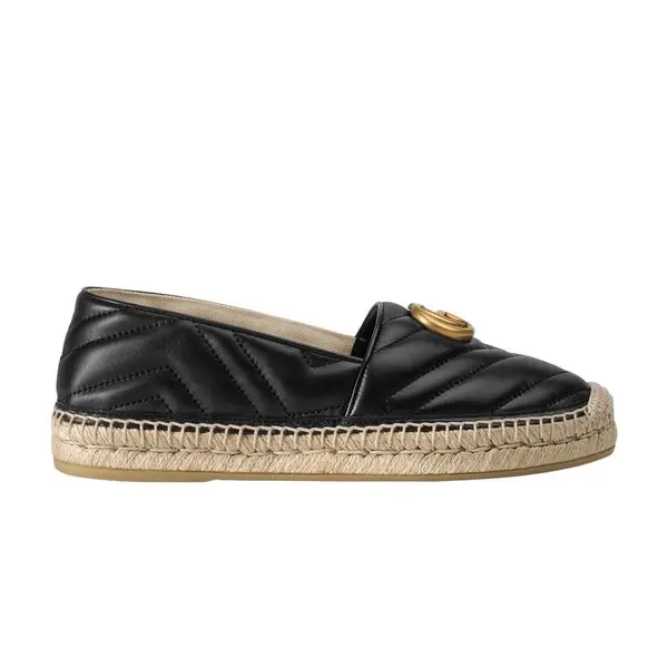 Gucci Gg Espadrilles - Black