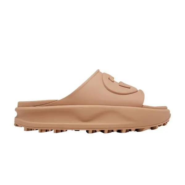 Gucci Interlocking G Sandal - Tan