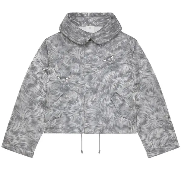 Givenchy Jacquard Short Parka