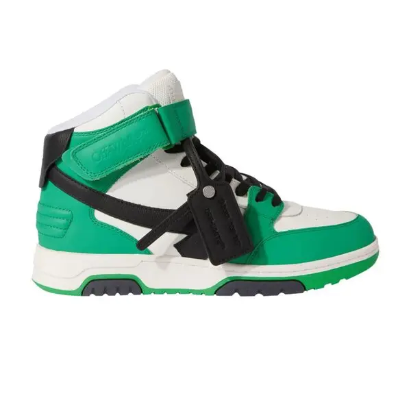 Off-White Out Of Office Mid Top Sneakers - Green