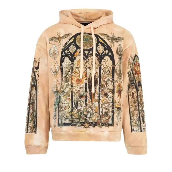 WHO DECIDES WAR Gleaming Hooded Pullover