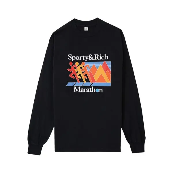 SPORTY & RICH Marathon Long-sleeve T-shirt