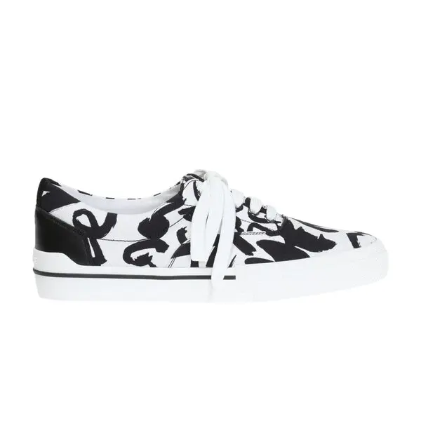 Versace Canvas Brushstroke Sneakers
