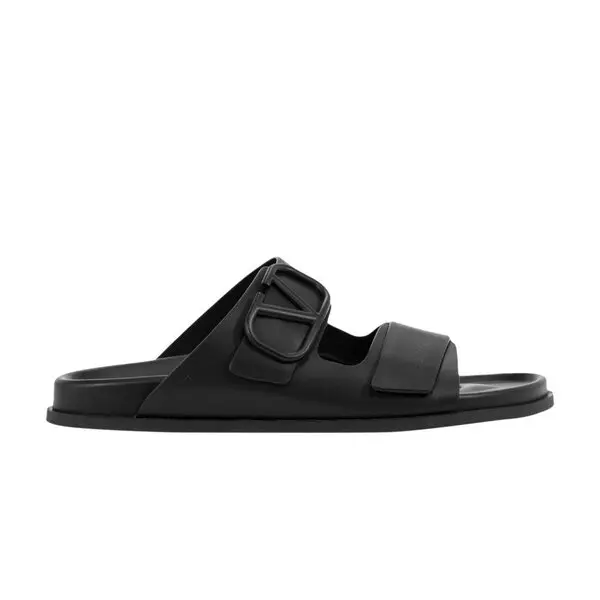 Valentino Garavani Double Strap Sandal With Vlogo Signature