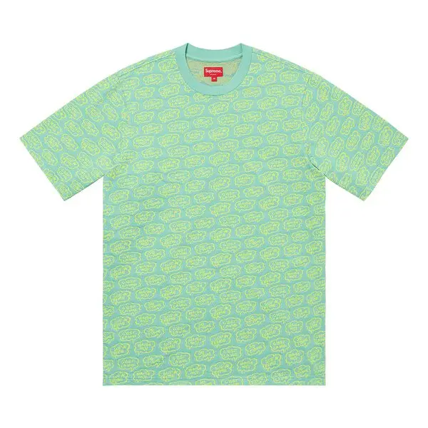 Supreme Word Bubble Jacquard Top - Blue