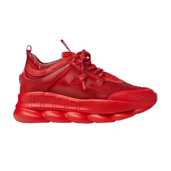 Versace Chain Reaction 'eros Flame' Sneakers - Red