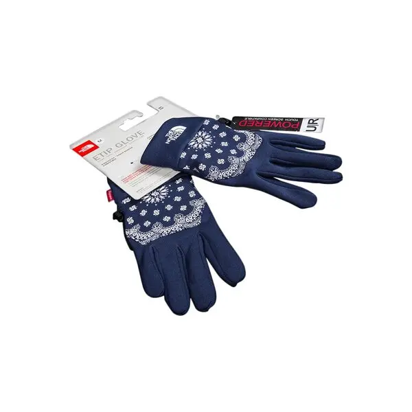 Supreme X The North Face Bandana Etip Gloves - Blue