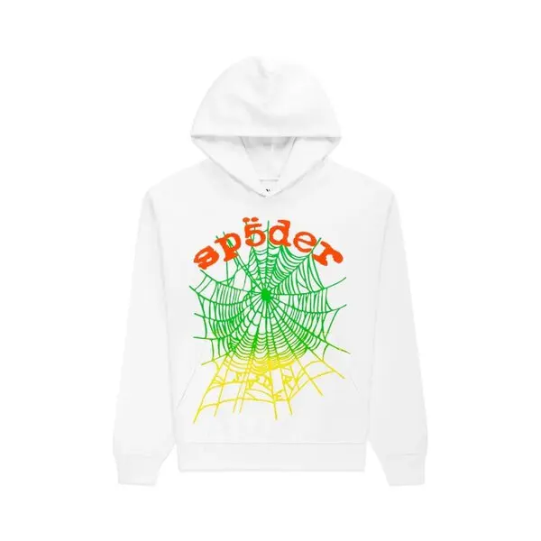 SP5DER Og Web V2 Gradient Hoodie - White