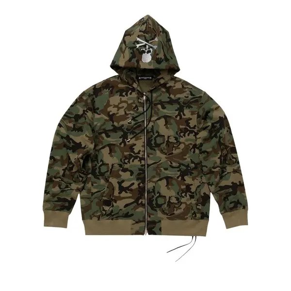 MASTERMIND WORLD Camo Zip-up Hoodie