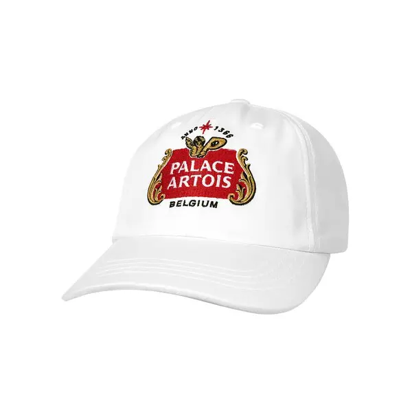 PALACE X Stella Artois 6-panel Cap - White