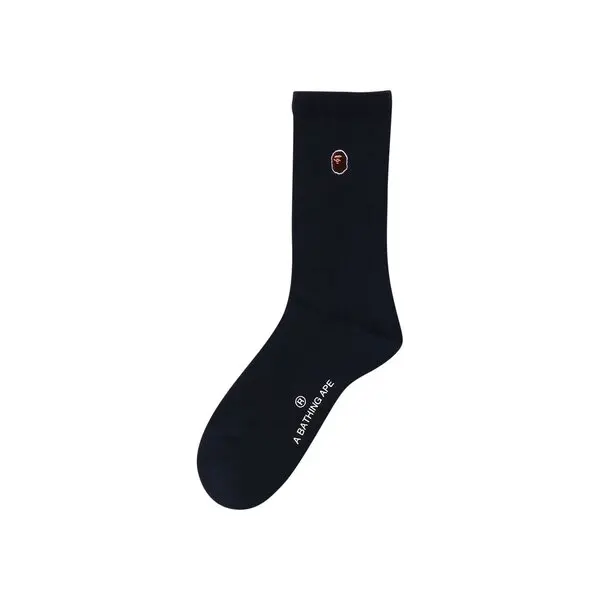 A BATHING APE One Point Socks - Blue