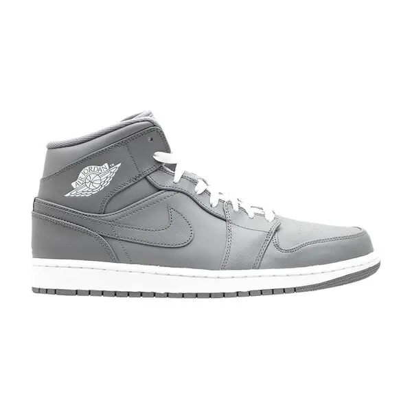JORDAN 1 Retro Mid Sneakers - Grey