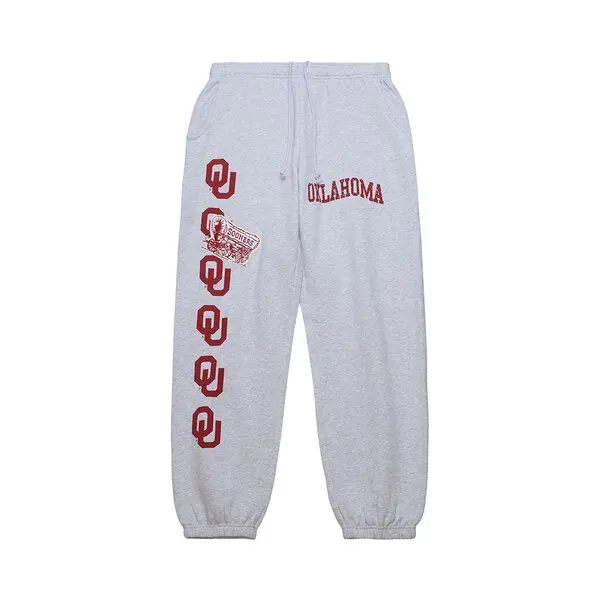 TRAVIS SCOTT Cactus Jack X Mitchell & Ness University Of Oklahoma Sweatpants - Grey