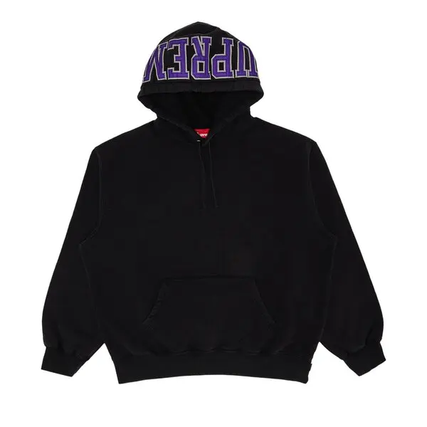 Supreme Team 94 Hooded Sweatshirt - Black