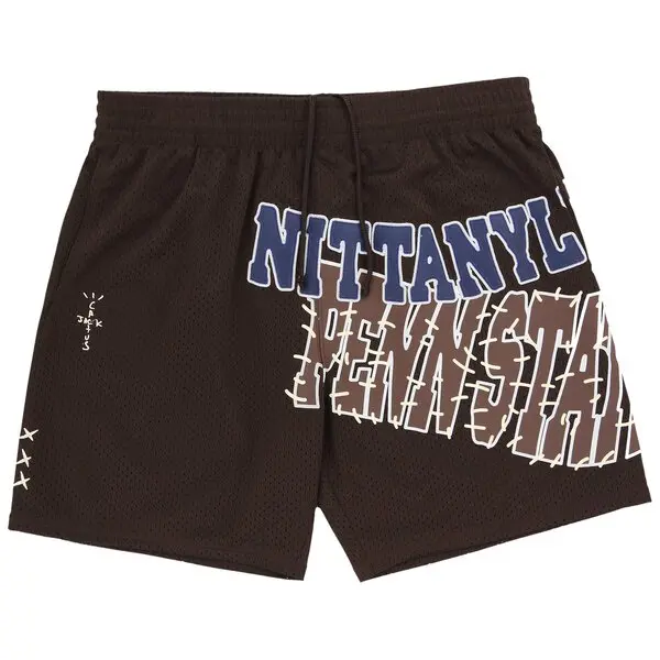 TRAVIS SCOTT X Mitchell & Ness Penn State University Shorts