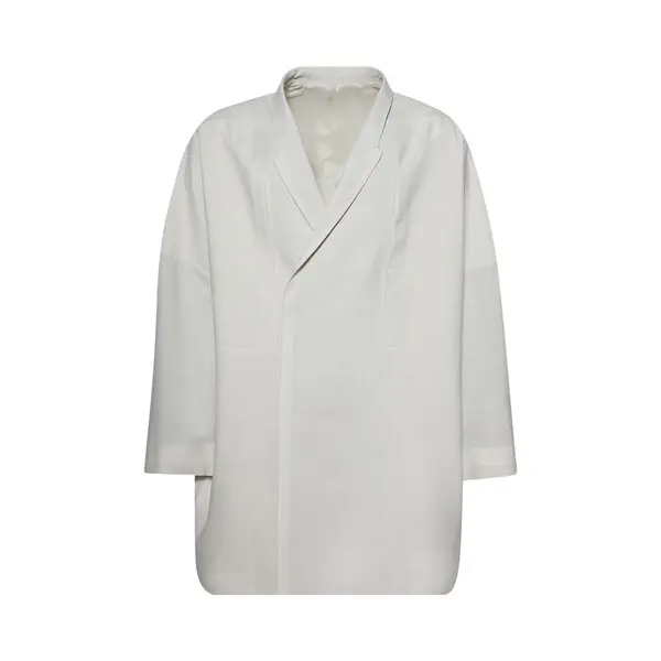 Rick Owens Oversized Arrowhead Jacket - White