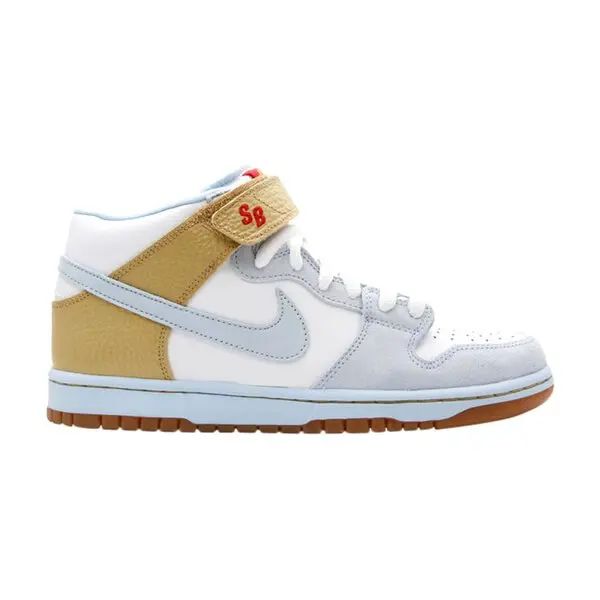Nike Dunk Mid Pro Sb Clubber Lang Sneakers - White