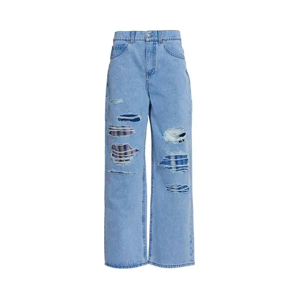 Marni Mohair Patch Denim Jeans