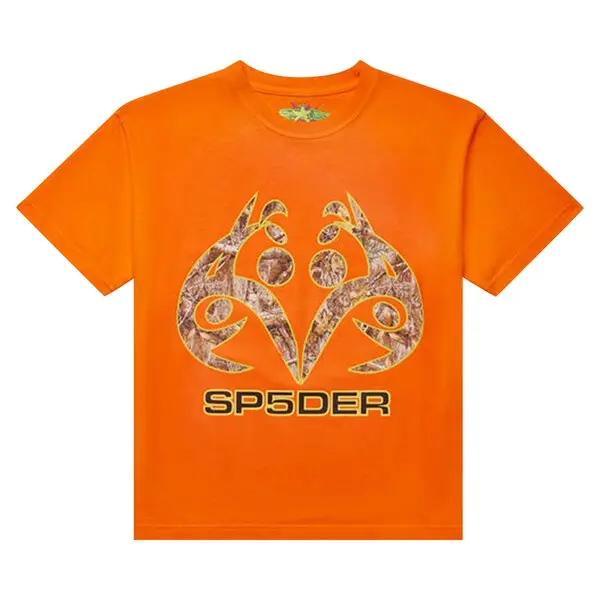 SP5DER Real Tree Tee - Orange