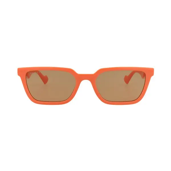 Gucci Square Frame Sunglasses - Orange
