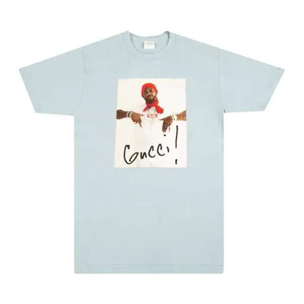 Supreme Gucci Mane Tee - Blue