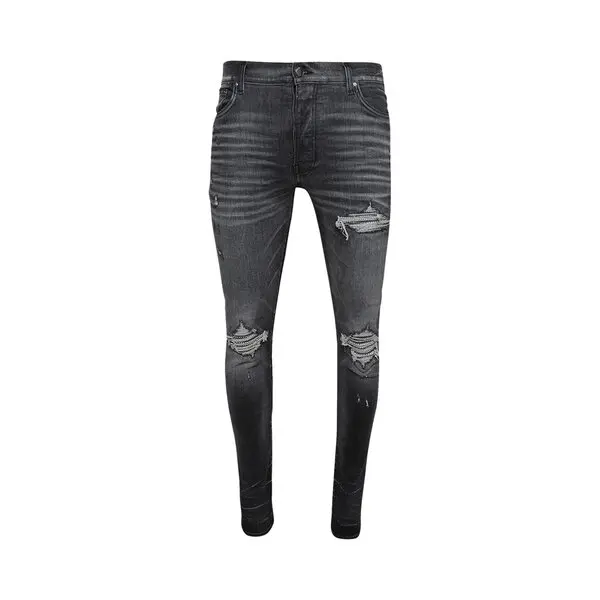 Amiri Crystal Mx1 Jean - Grey