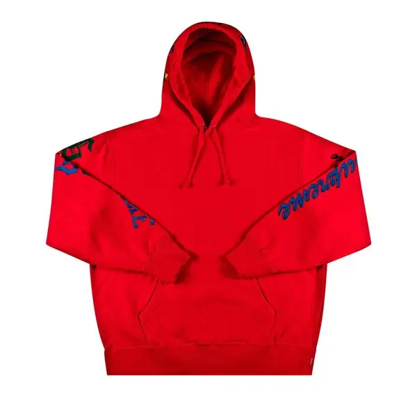 Supreme Logo Hooded Sweatshirt