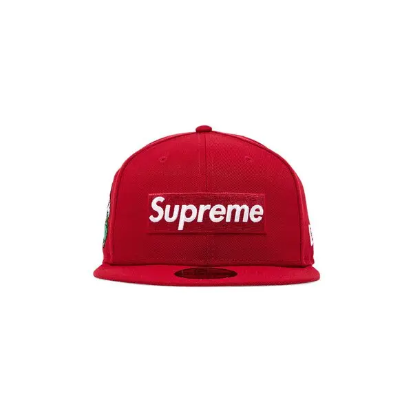 Supreme Grinch Box Logo Cap - Red