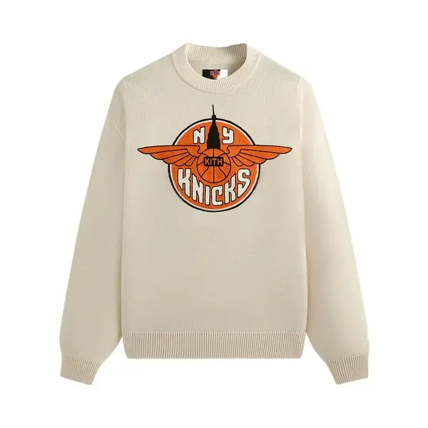 Kith For The New York Knicks Wings Lewis Sweater - Cream