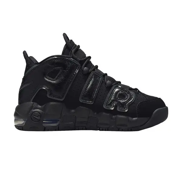 Nike Air More Uptempo Gs Sneakers - Black