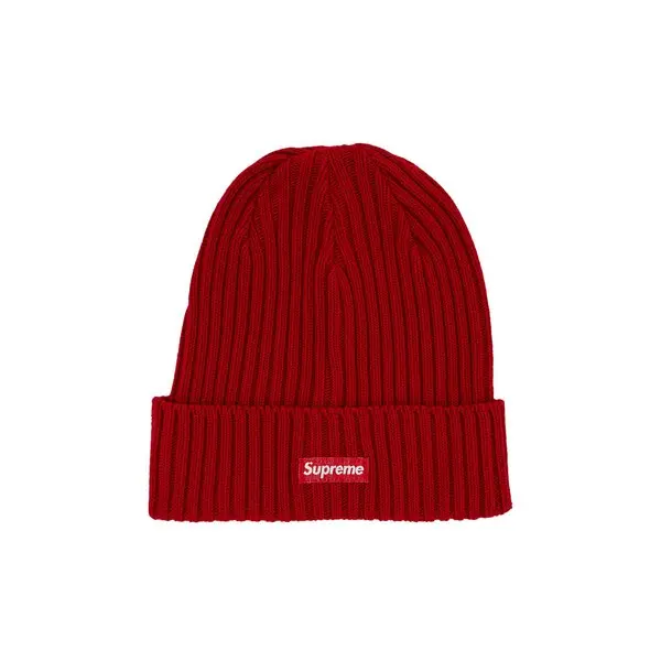 Supreme Overdyed Beanie - Red